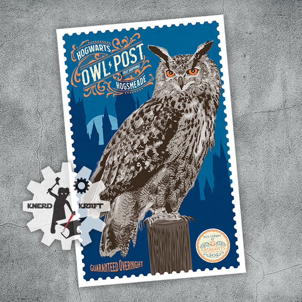 Harry Potter - Owl Post Advertising Print - 11x17 – KnerdKraft