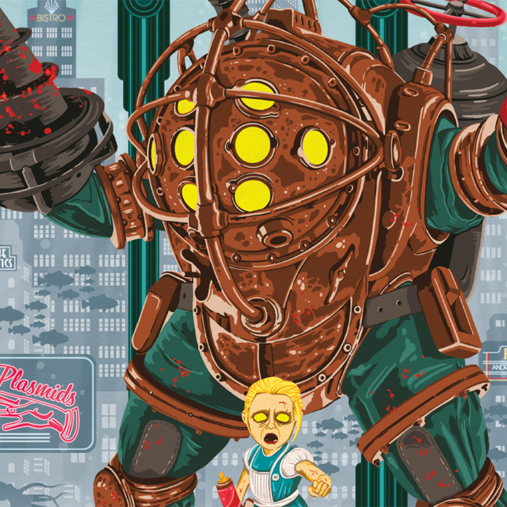 Bioshock - Rapture Travel Poster - 11x17 – KnerdKraft