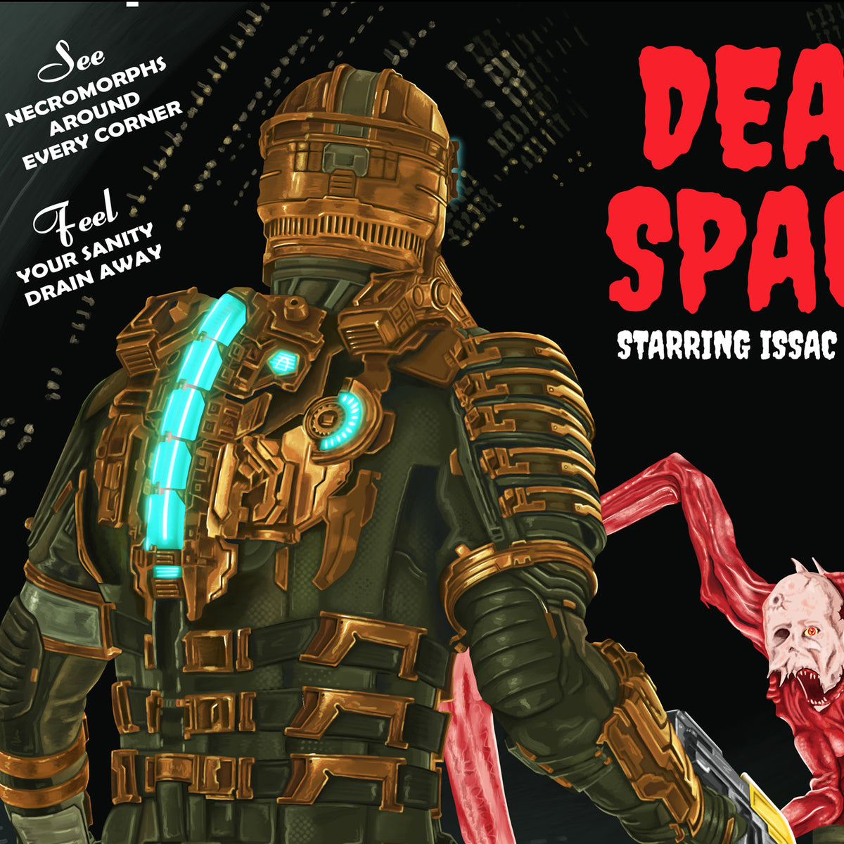 Dead Space - Vintage Style Movie Print - 11x17 – KnerdKraft