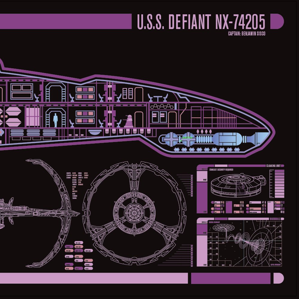 Defiant Class - USS Defiant – KnerdKraft