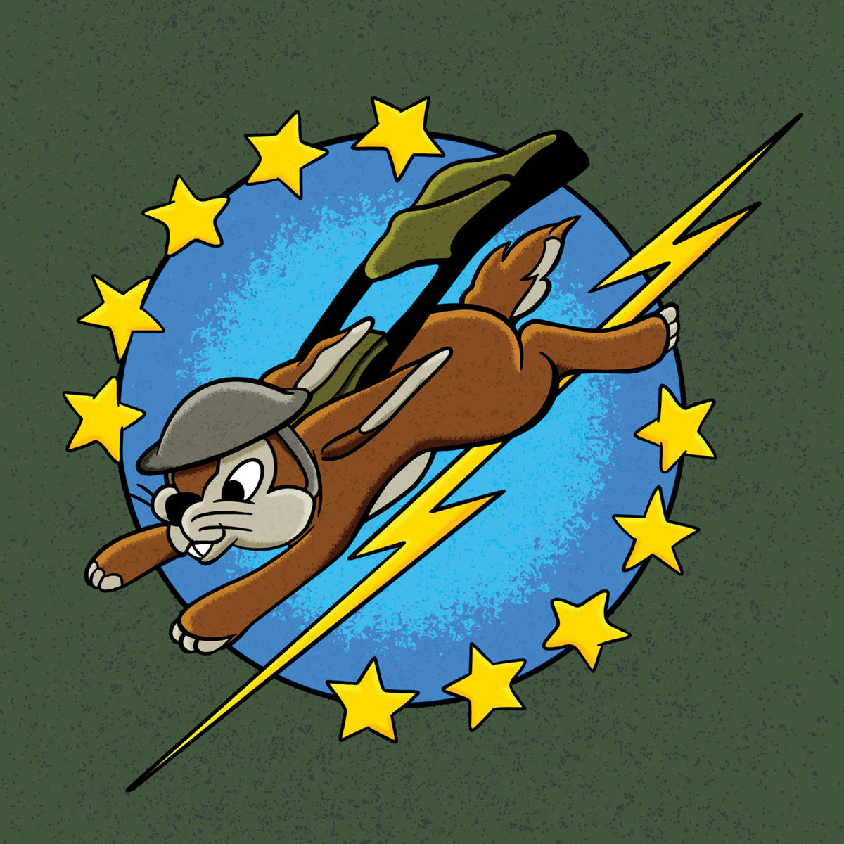 World War II Insignia - 56th Signal Battalion - 8x8 Print – KnerdKraft