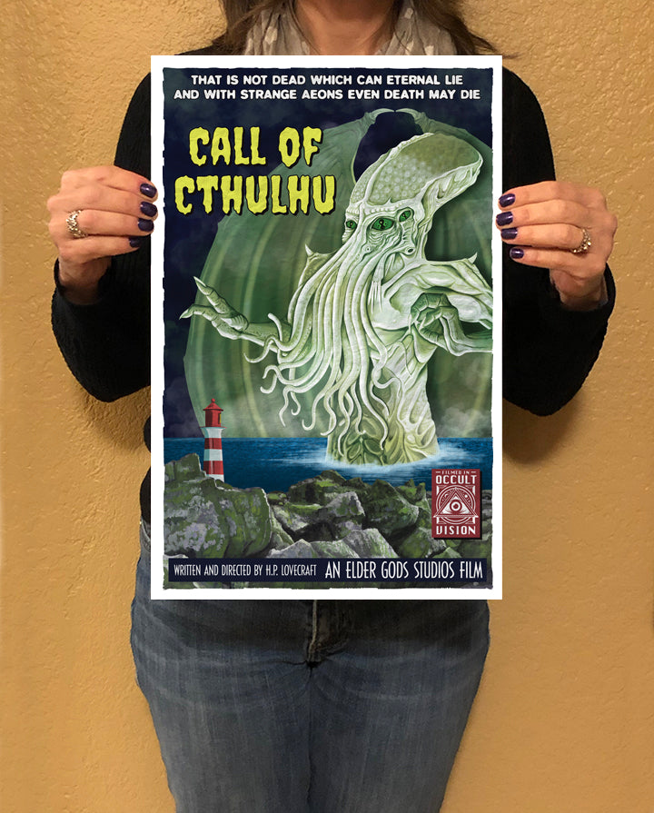Call of Cthulhu - Vintage Movie Print - 11x17 – KnerdKraft